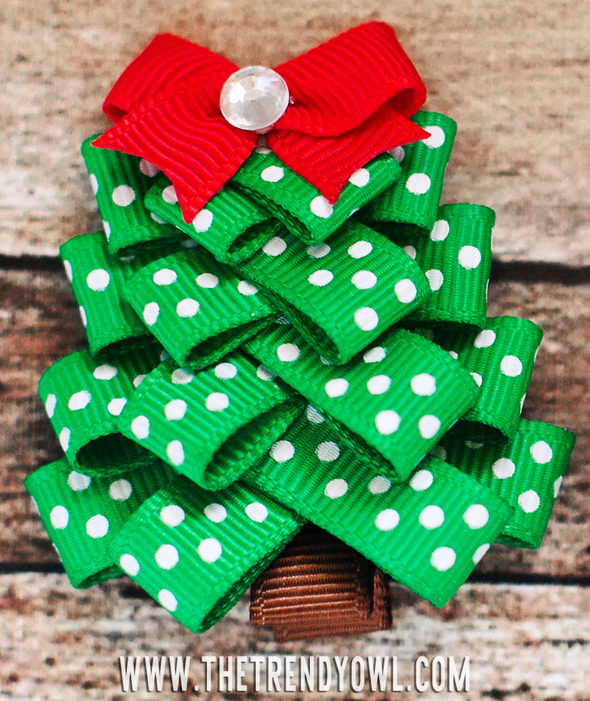 TUTORIAL: Christmas Tree Clippies!! – TheTrendyOwl