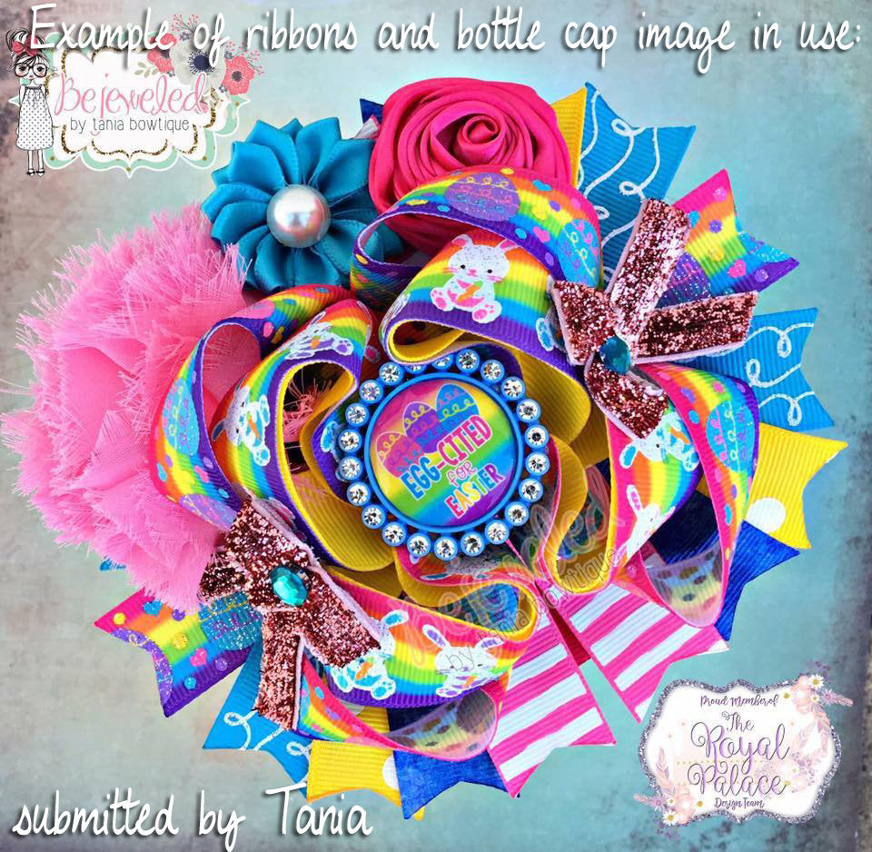 Bright Rainbow Ombre - Easter - 1" Bottle Cap Images - INSTANT DOWNLOA ...